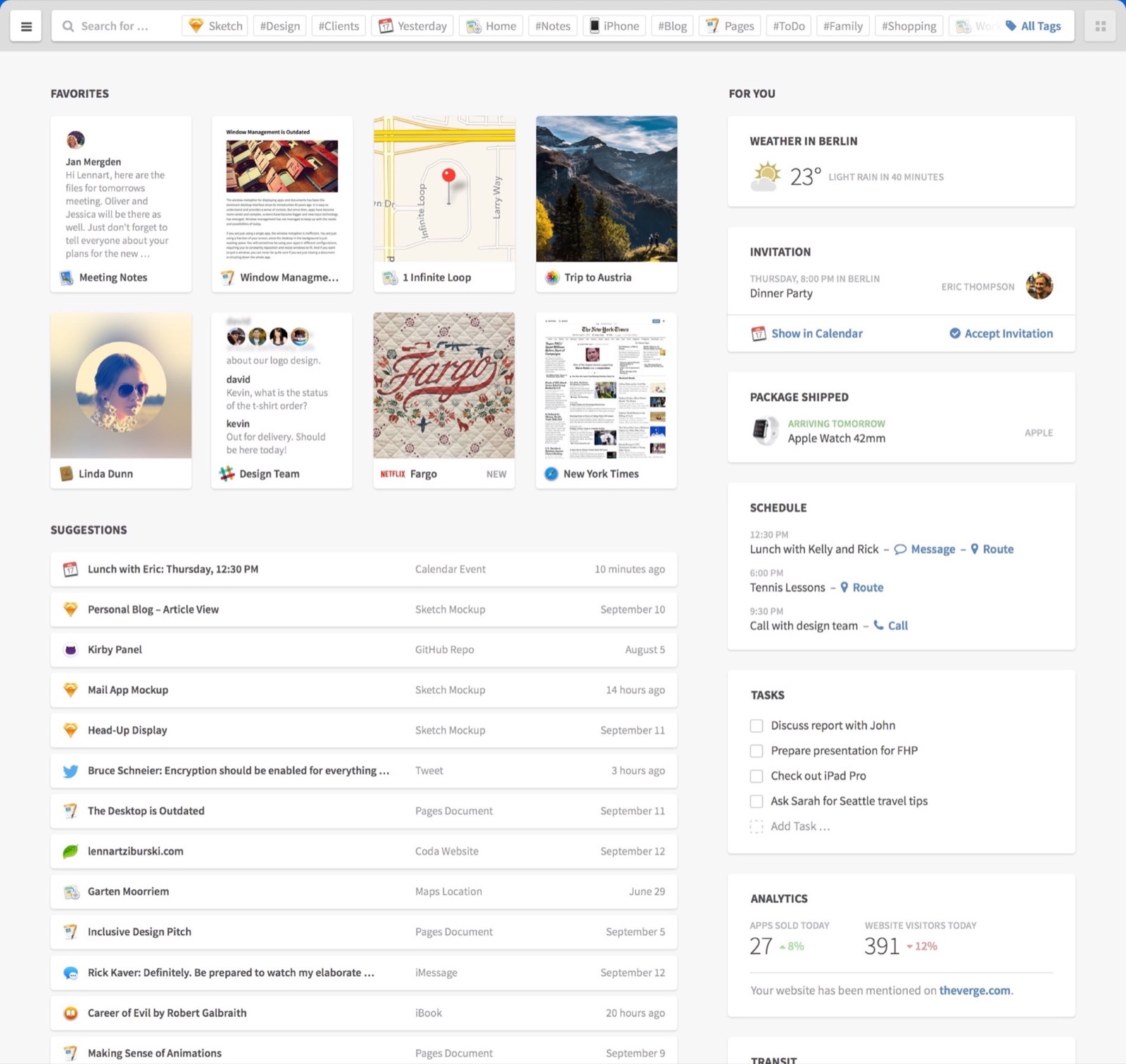 Desktop Neo – rethinking the desktop interface for productivity.