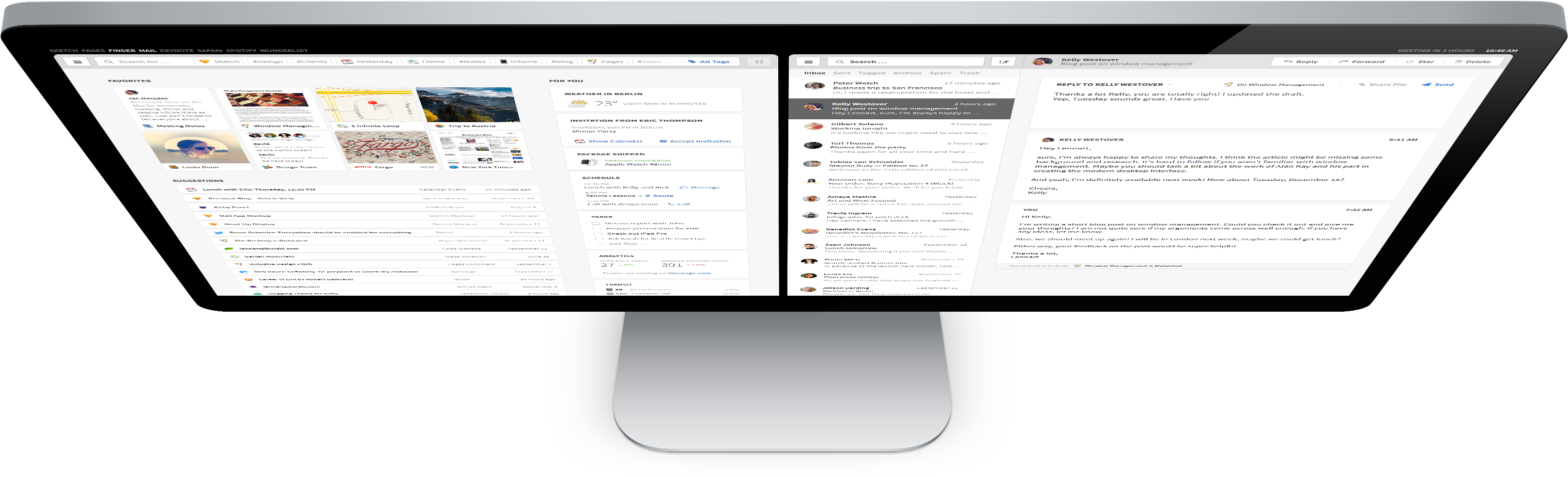 Desktop Neo – rethinking the desktop interface for productivity.